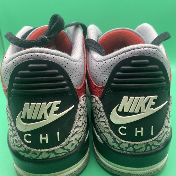 Jordan | Shoes | Jordan 3 Retro Fire Red Cement Nike Chi Sz 75 Mens ...